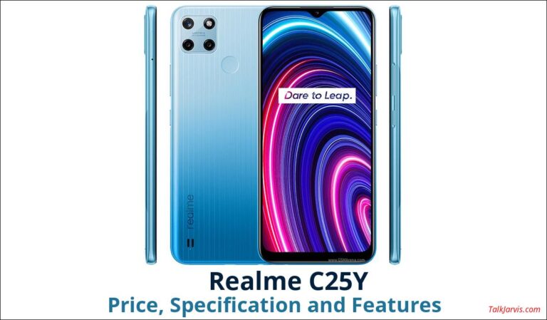 Realme C25Y Price, Specifications and Features